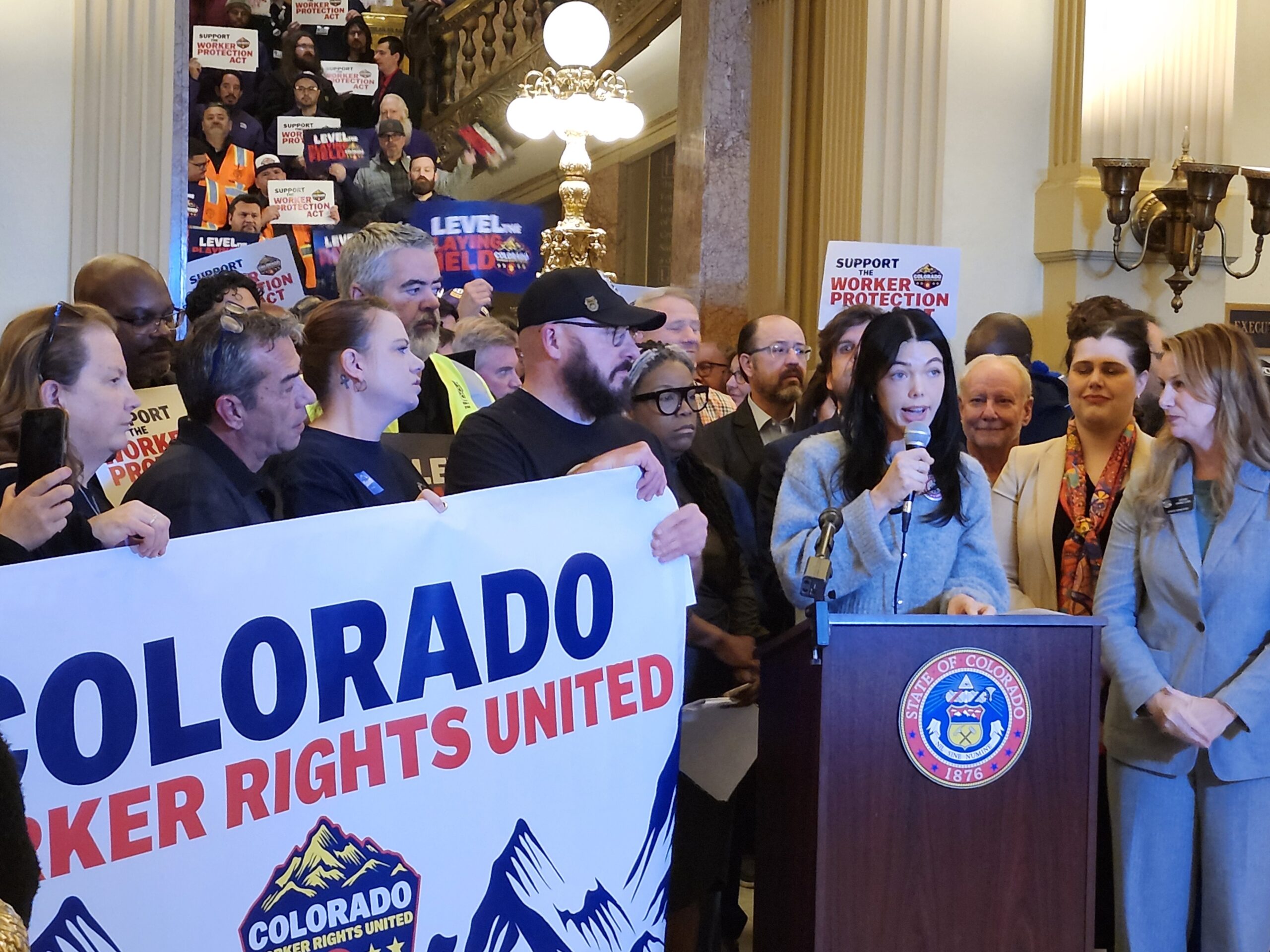 Unions introduce ballot measure to require employers prove "just cause ...